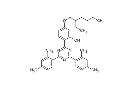 2-(4,6-ビス(2,4-ジメチルフェニル)-1,3,5-トリアジン-2-イル)-5-((2-エチルヘキシル)オキシ)フェノール (混合品)-India Fine Chemicals