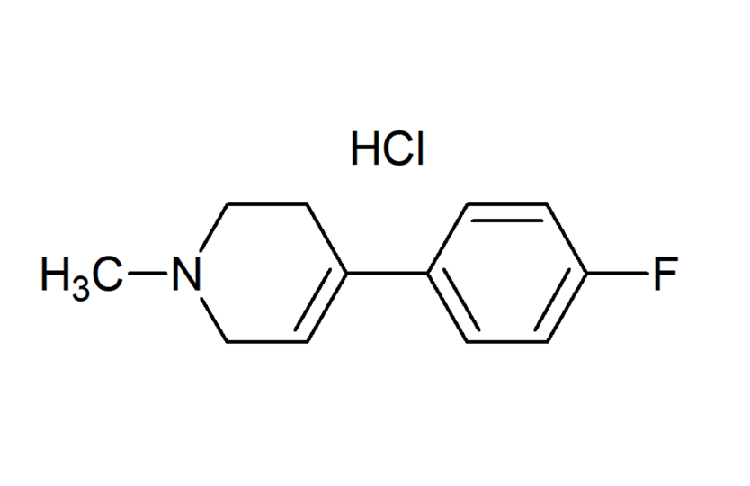4-(4-Fluorophenyl)-1-methyl-1,2,3,6-tetrahydropyridine hydrochloride ...